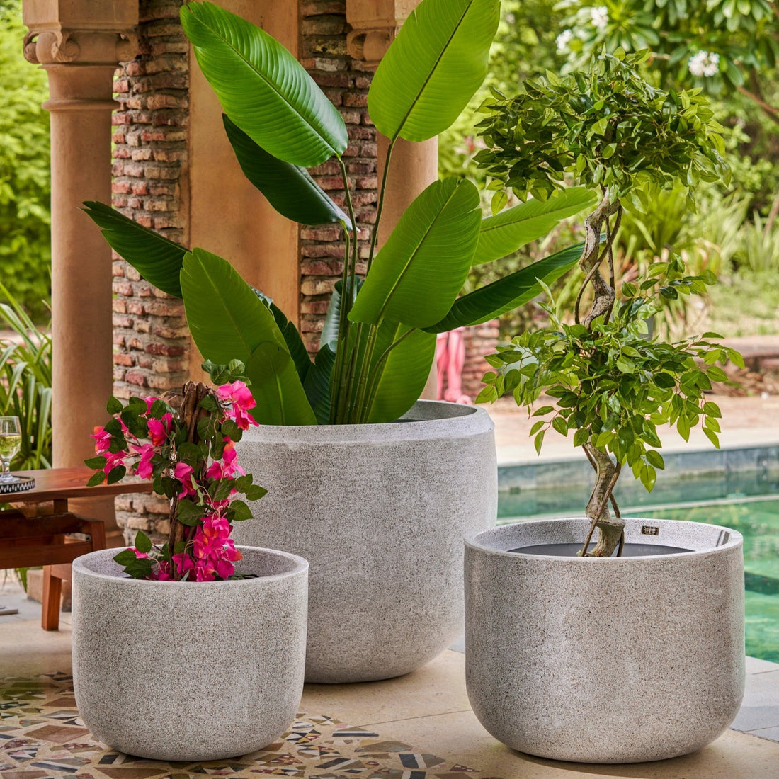 Florence Planters - Set of 3