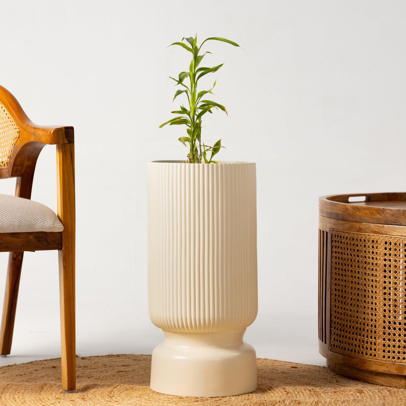 Lily Planter -Beige